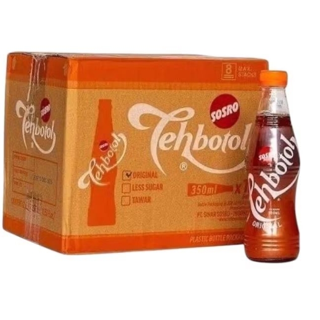 Jual Teh botol sosro 350ml x 12btl (per dus) | Shopee Indonesia
