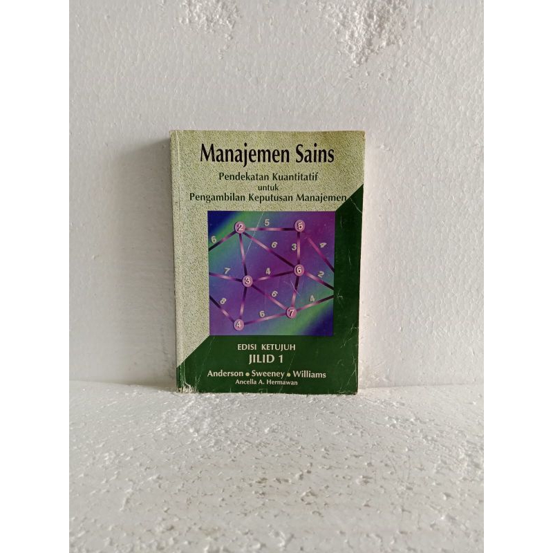 Jual Buku original Manajemen Sains pendekatan Kuantitatif untuk Pengambilan keputusan manajemen ...