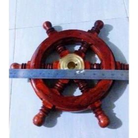 Jual SETIR KEMUDI KAPAL PERAHU 32 Inch (Kayu Jati) | Shopee Indonesia