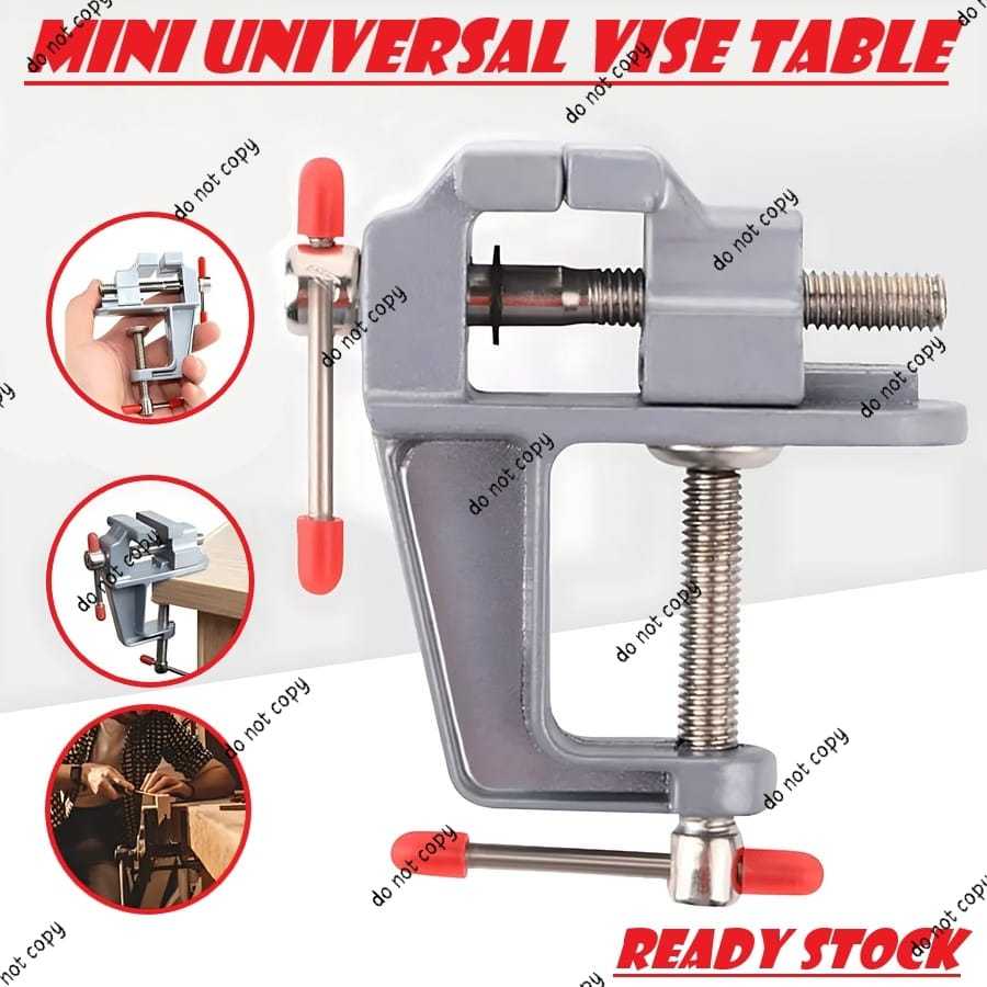 Jual Catok Mini Vise Clamp Meja Klem Catok Vise Table Alumunium ...