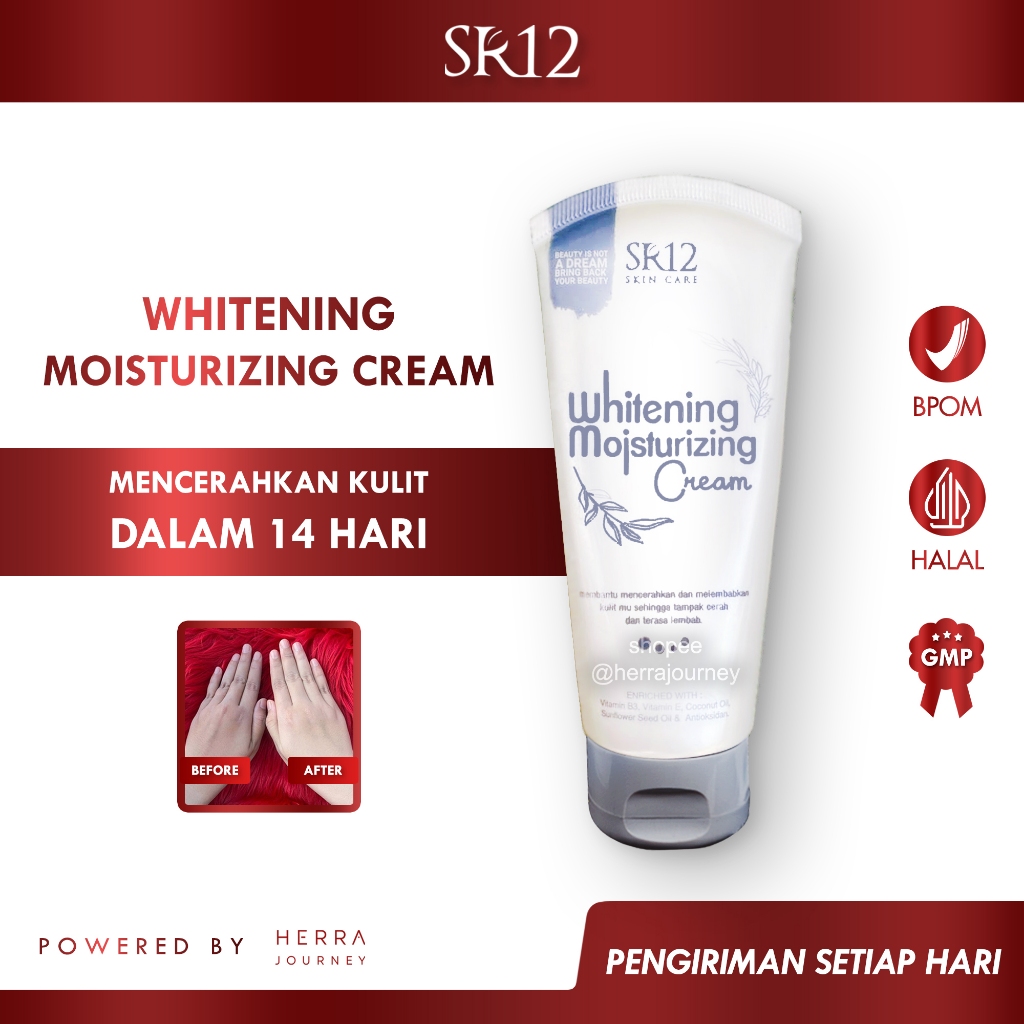 Jual SR12 - Whitening Moisturizing Cream (Hand and Body lotion ...