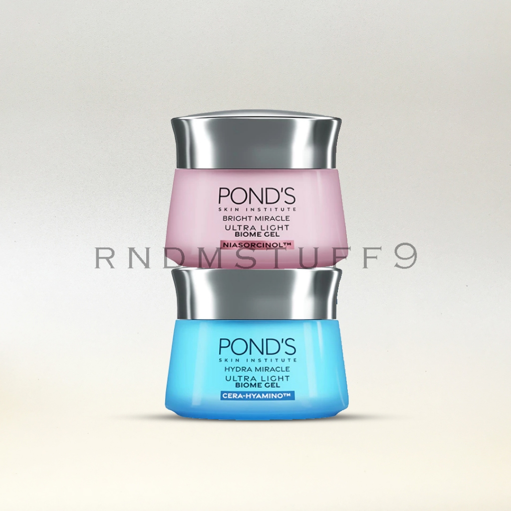 Jual PONDS BRIGHT MIRACLE / HYDRA MIRACLE ULTRA LIGHT BIOME GEL - 20 GR ...