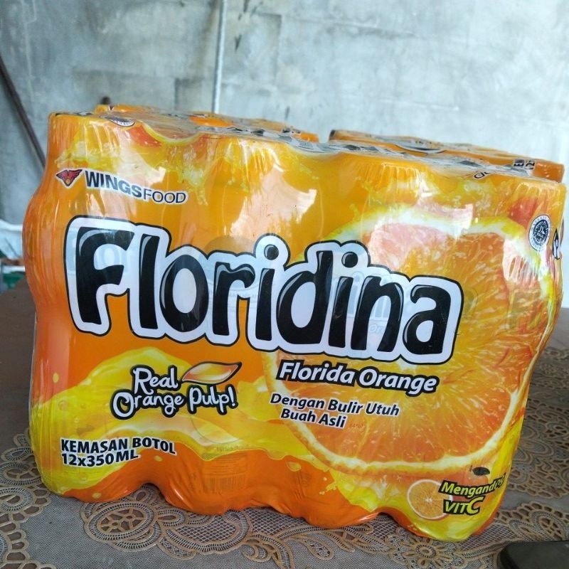 Jual floridina kemasan botol 12 x 350ml | Shopee Indonesia