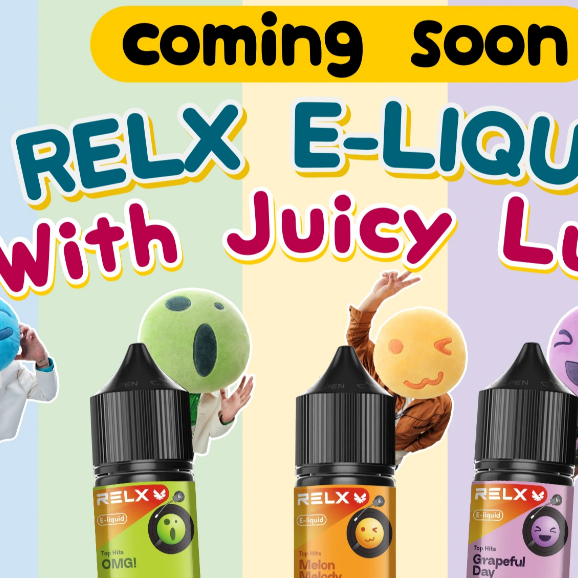 Jual Relx X Juicy Luicy 30Ml 30Mg Liquid Saltnic Fruity Boom Grapeful ...