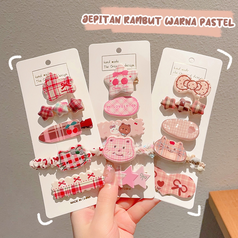 Jual ROVEDCITY Jepitan Rambut Anak Kartun Model Baru Aksesoris Rambut ...