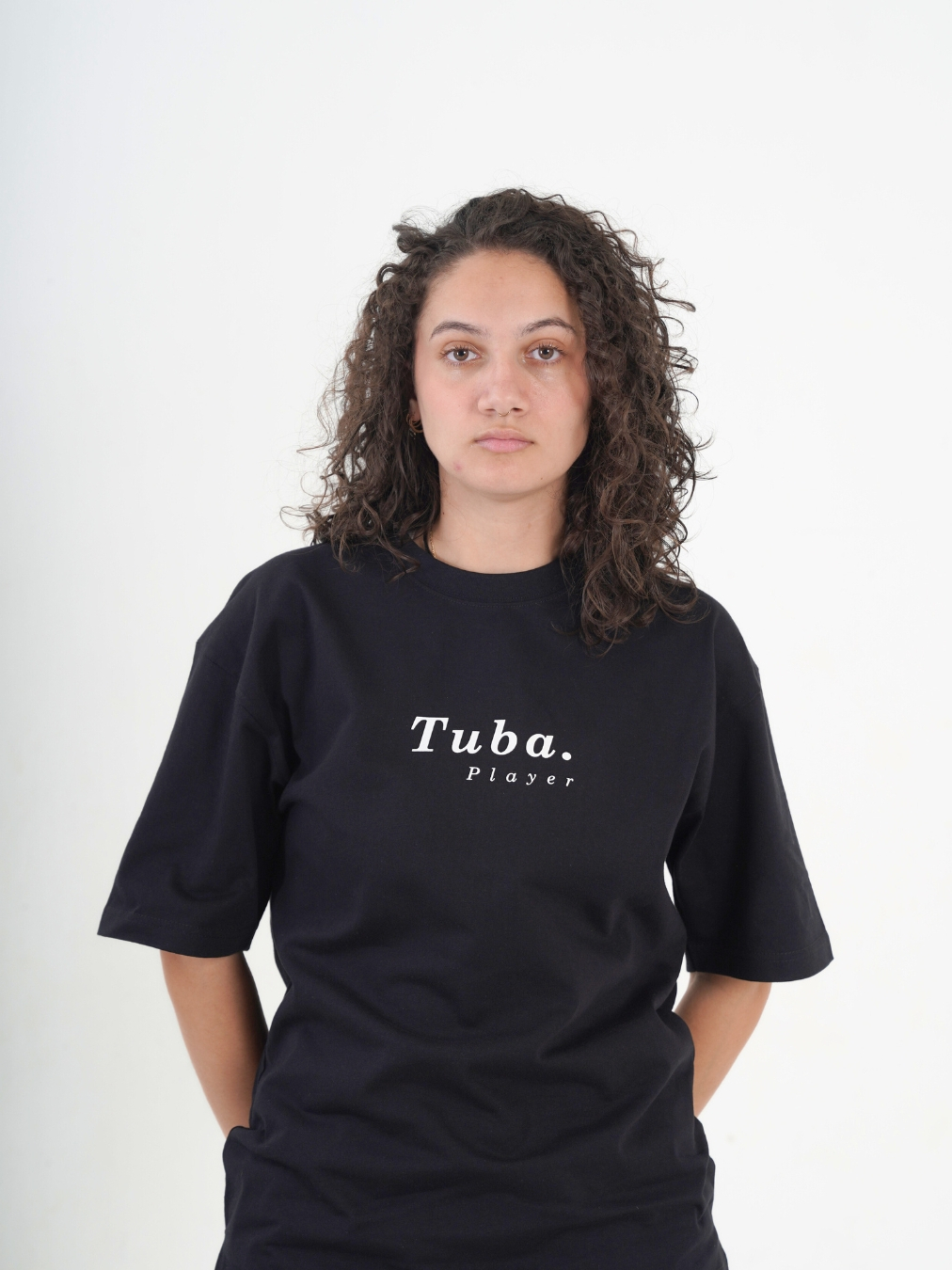 Jual T-SHIRT HOMAGINE OVERSIZE TUBA PLAYER (ILLS) | Shopee Indonesia