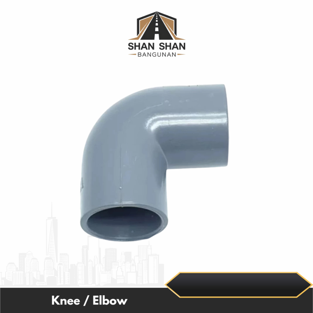 Jual Knee PVC 4" Inch / Knee Keni Sambungan Pipa / L / Elbow | Shopee Indonesia