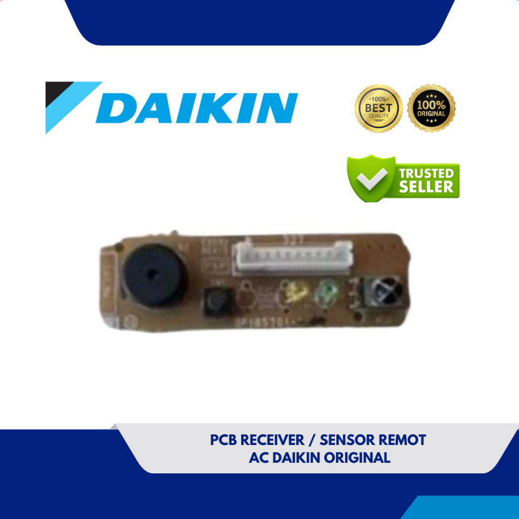 Jual PCB RECEIVER / SENSOR REMOT AC DAIKIN ORIGINAL FWMT03CV1 | Shopee ...