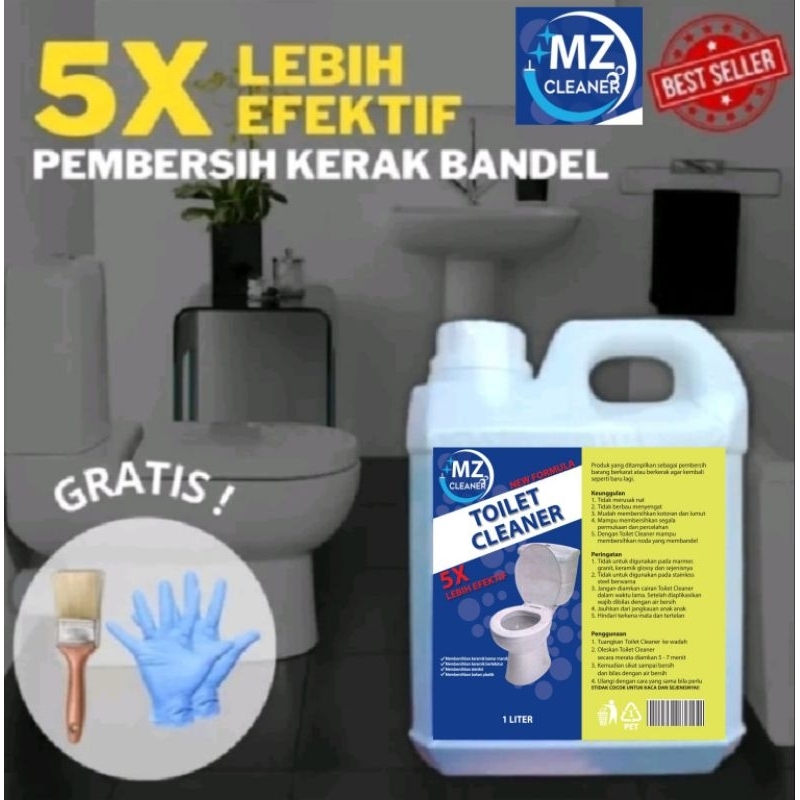 Jual MZ Toilet cleaner viral Terlaris pembersih kerak kamar mandi noda ...