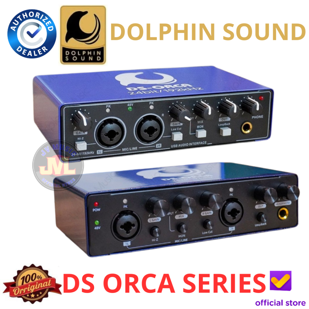 Jual Dolphin Sound DS ORCA MK2 / MK3 Audio Interface 2 Channel 24bit ...