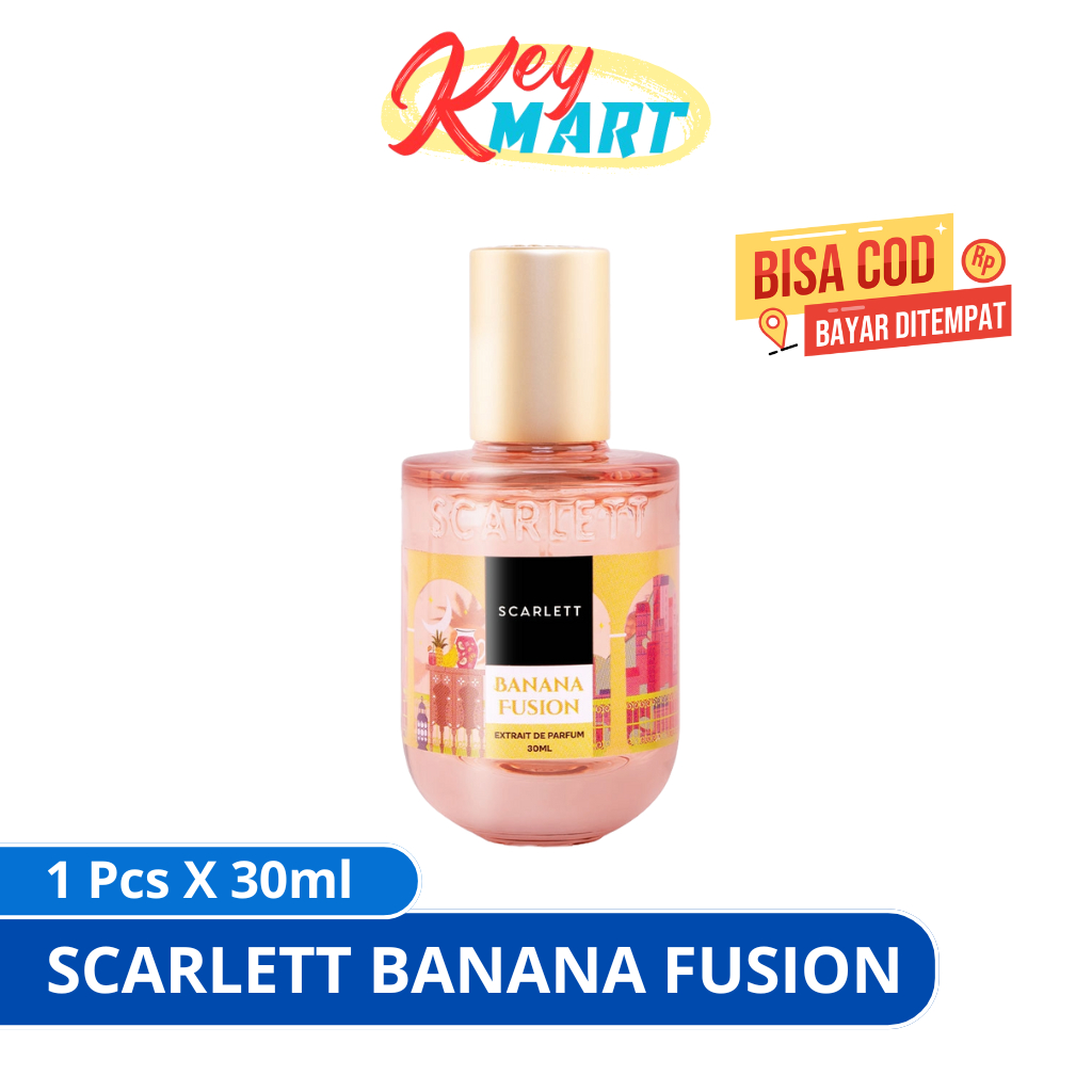 Jual Scarlett Whitening Extrait De Parfum Banana Fusion 30ml | Shopee Indonesia