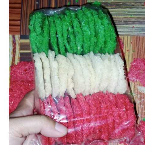 Jual Rengginang singkong/Eyek2 Pathilo/3 Warna | Shopee Indonesia