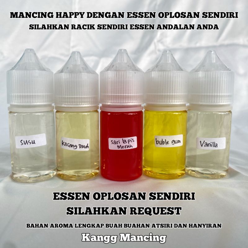 Jual Essen Oplosan Sendiri // Essen Racikan By Request // Essen Custom ...