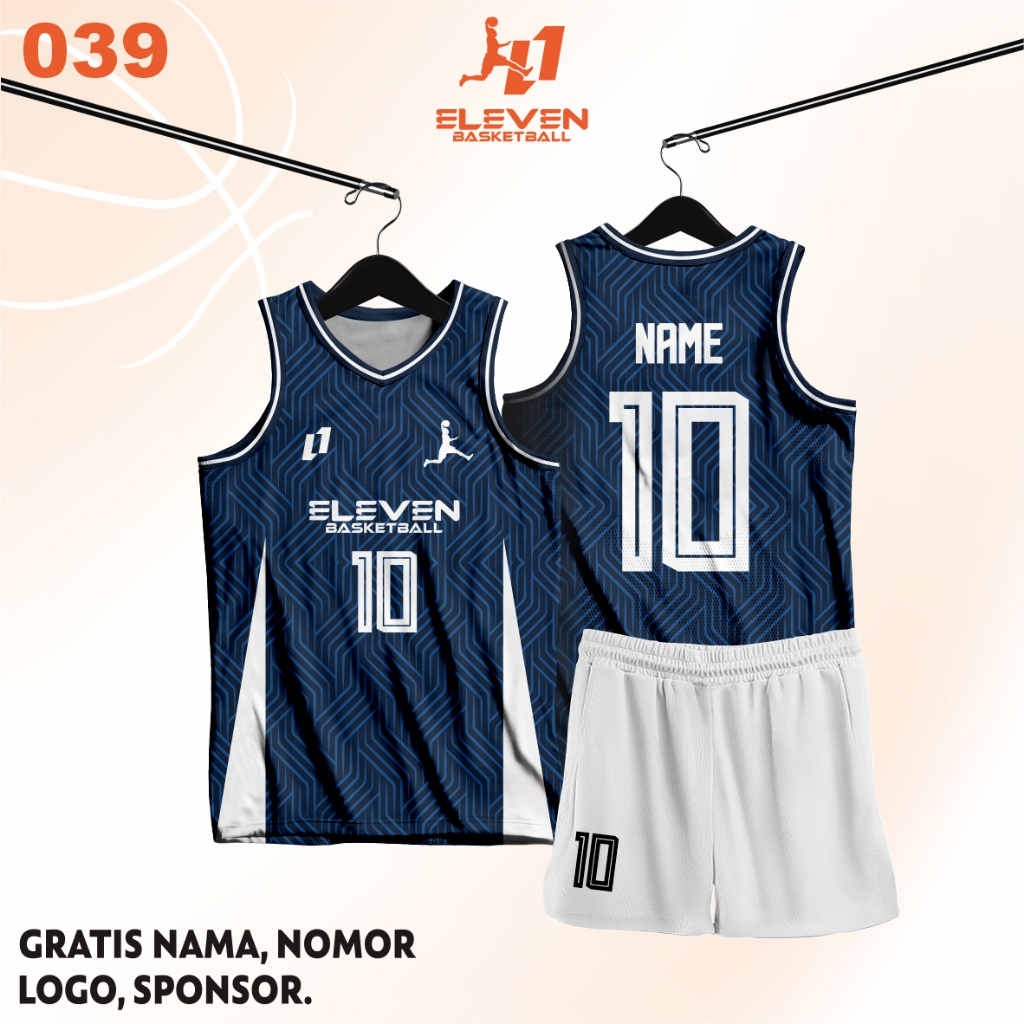 Jual ELEVEN BASKETBALL - Jersey Basket Custom Printing Gratis Nama ...