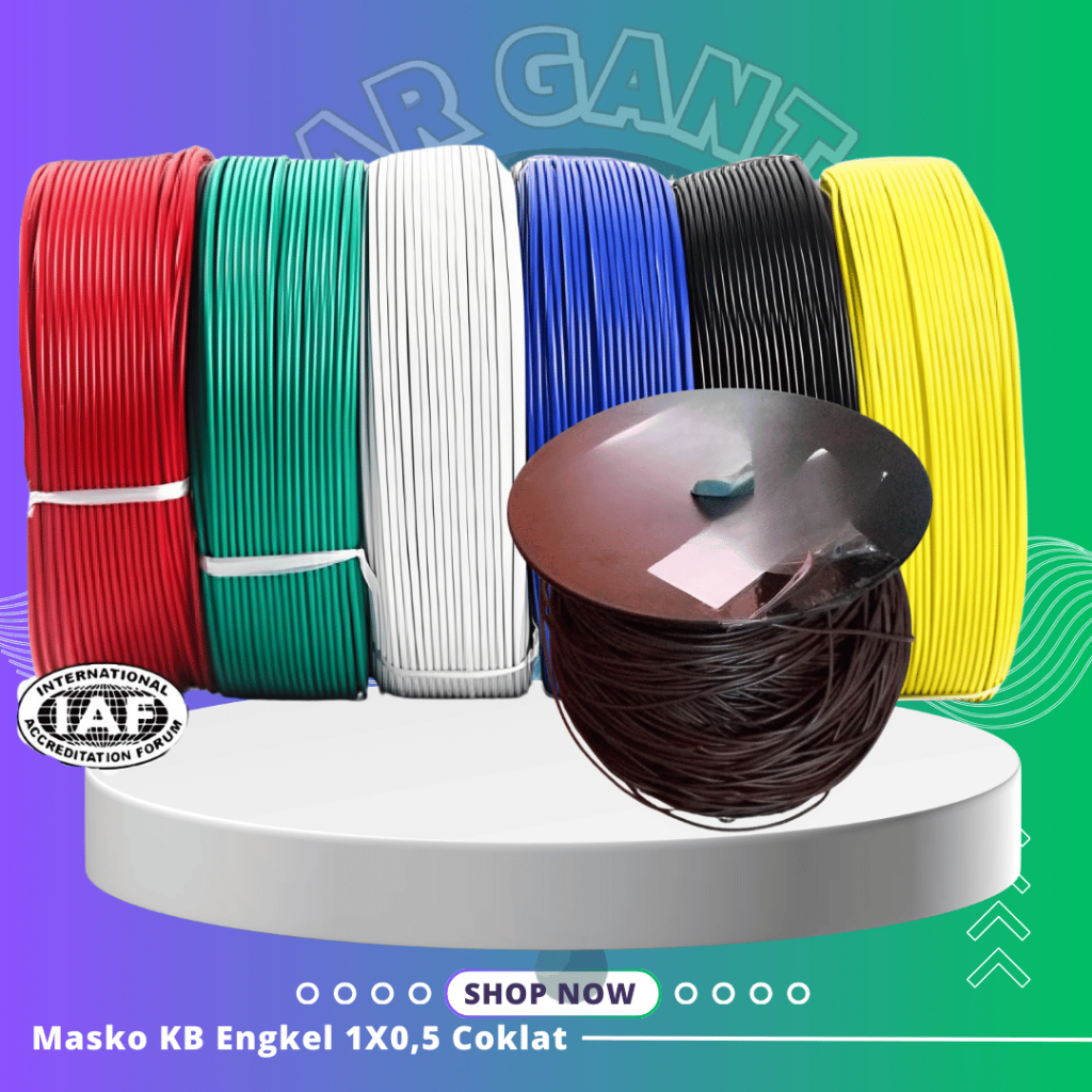 Jual Masko KB Engkel Kabel Listrik 1x0.5 mm² - Pilihan Warna | Shopee ...