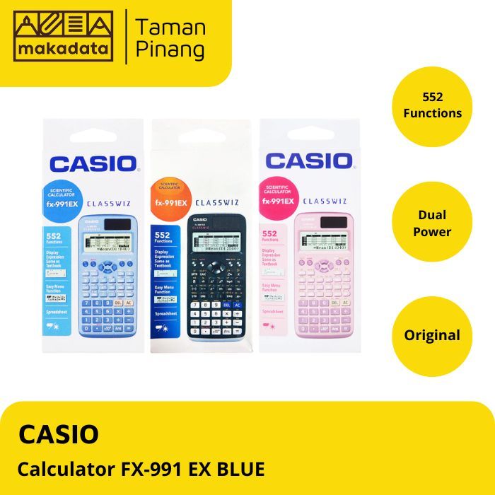 Jual CASIO CALCULATOR / KALKULATOR CASIO SCIENTIFIC FX-991 EX (1 PCS ...