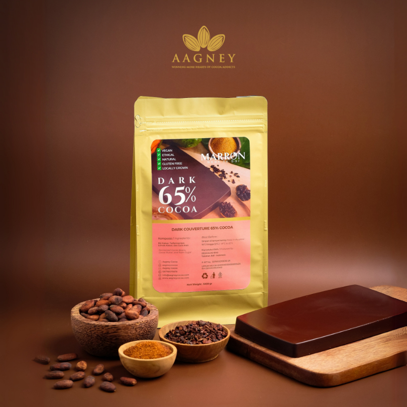 Jual Couverture Dark 65% Cocoa 1 kg - Aagney Cocoa | Shopee Indonesia