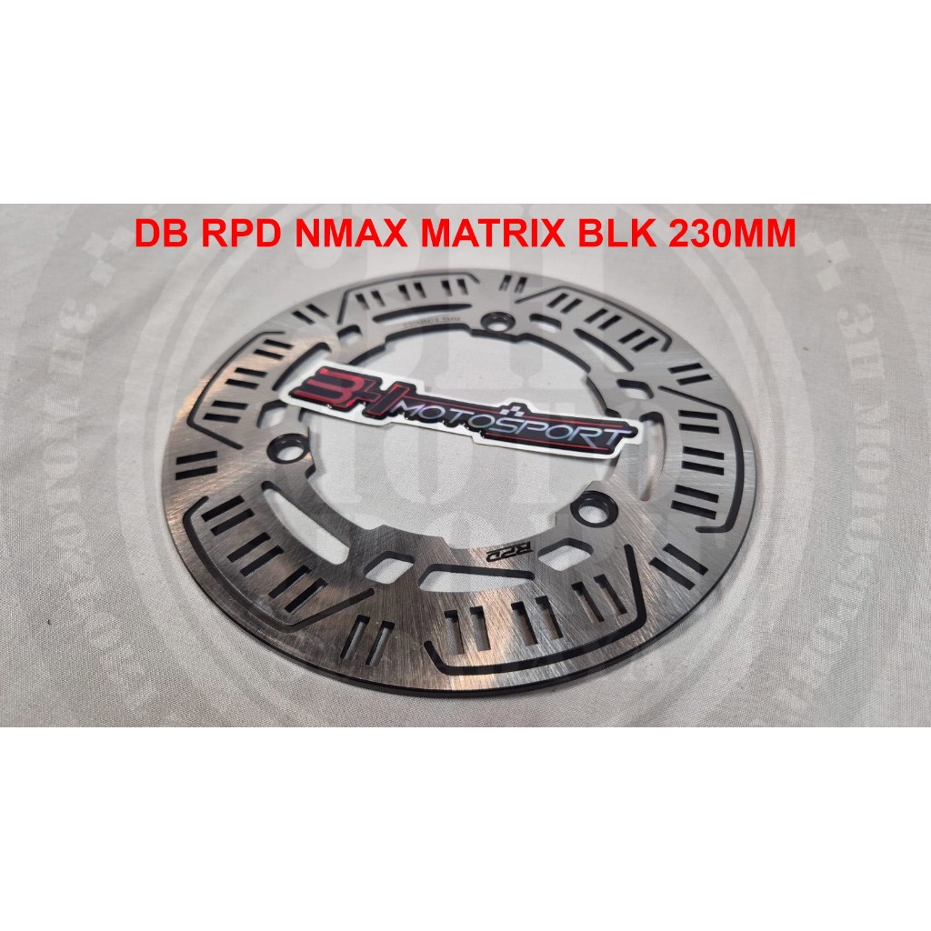 Jual DISC BRAKE RPD NMAX MATRIX BELAKANG 230MM | Shopee Indonesia