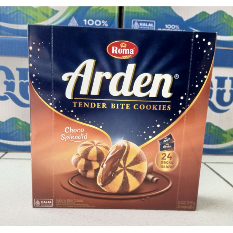 Jual Roma Arden cookies 216g (24 bungkus@9g) | Shopee Indonesia