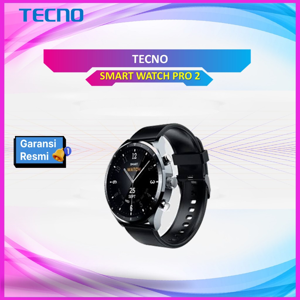 Jual TECNO SMART WATCH PRO 2 DARK GREY | Shopee Indonesia