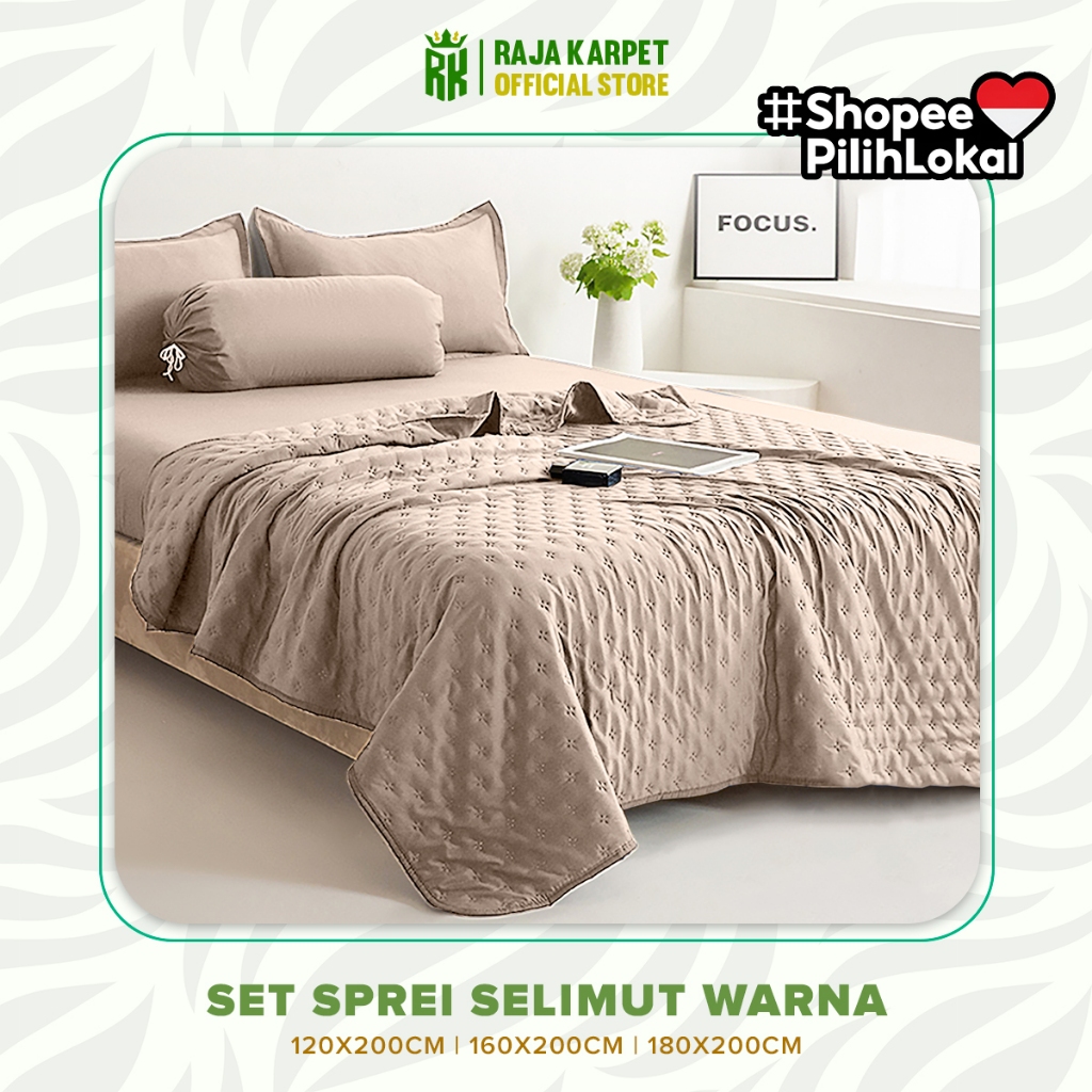 Jual RAJA KARPET Set Selimut Sprei Jepang / Sprei Set Sarung Bantal ...