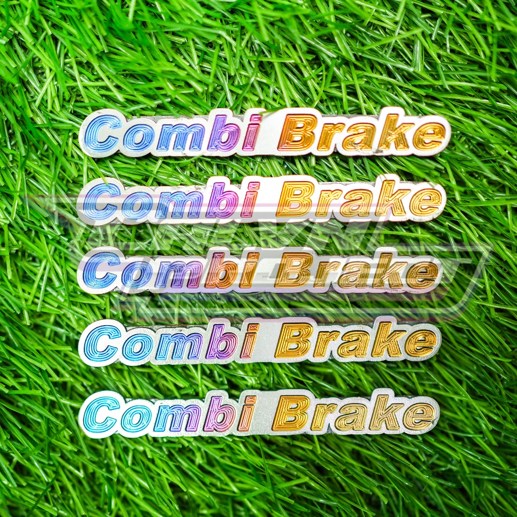 Jual Emblem Logo Combi Brake TItanium Original | Shopee Indonesia