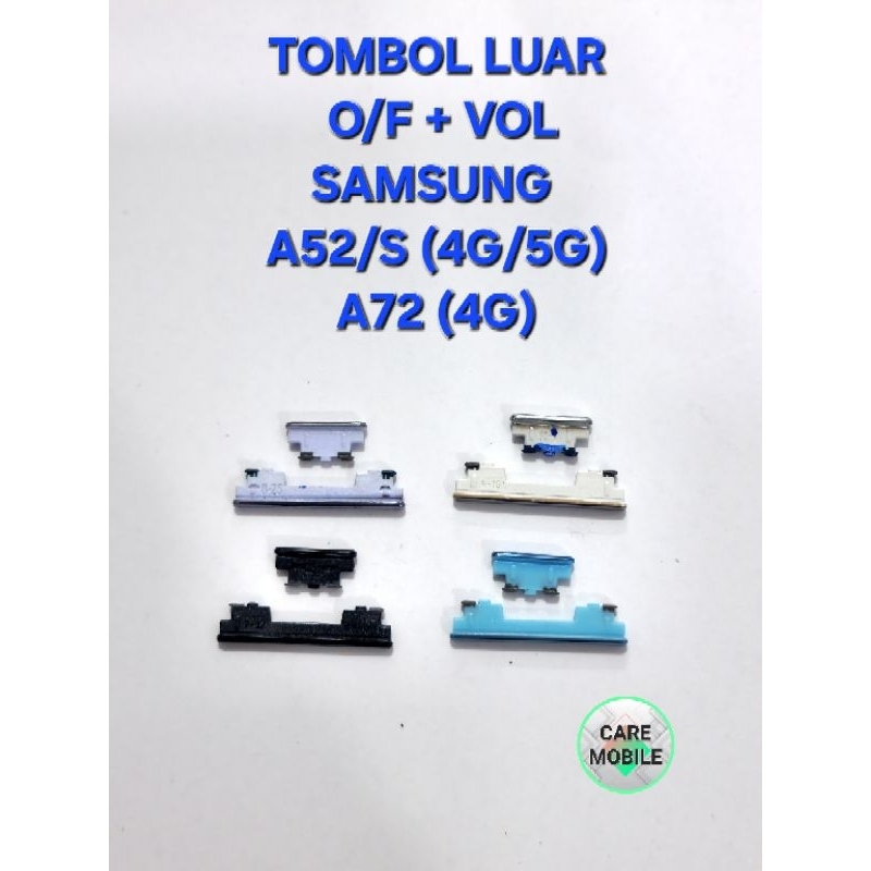 Jual TOMBOL LUAR O/F+VOL SAMSUNG A52/S (4G/5G)-A72(4G) | Shopee Indonesia