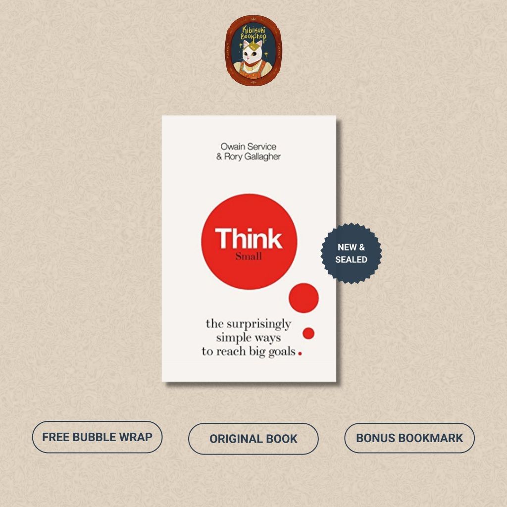 Jual Buku Import Think Small: The Surprisingly Simple Ways to Reach Big Goals by Owain Service ...