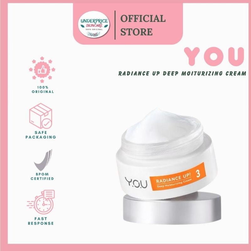 Jual You Radiance Up Deep Moisturizing Cream | Shopee Indonesia