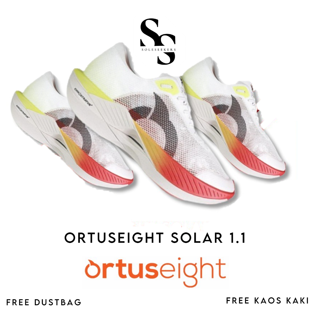 Jual Sepatu Ortuseight Solar 1.1 Original Sepatu Ortus Sport Running Olahraga Lari Marathon Pria ...