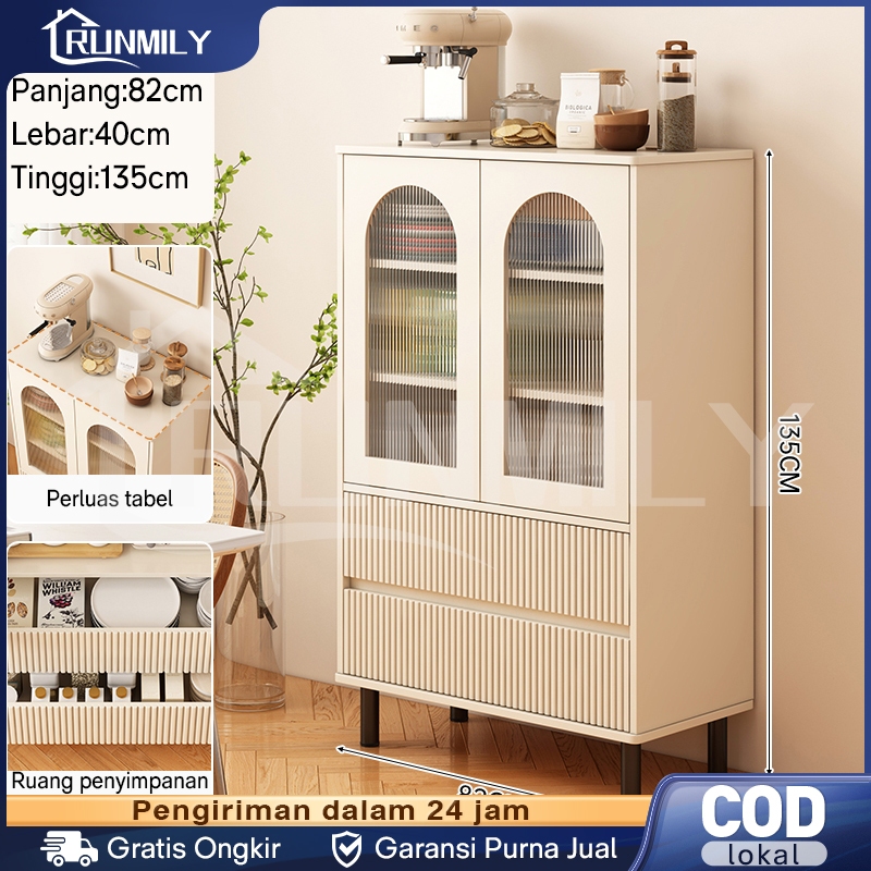 Jual Lemari Dapur Dengan Pintu Kabinet Laci Penyimpanan Serbaguna ...