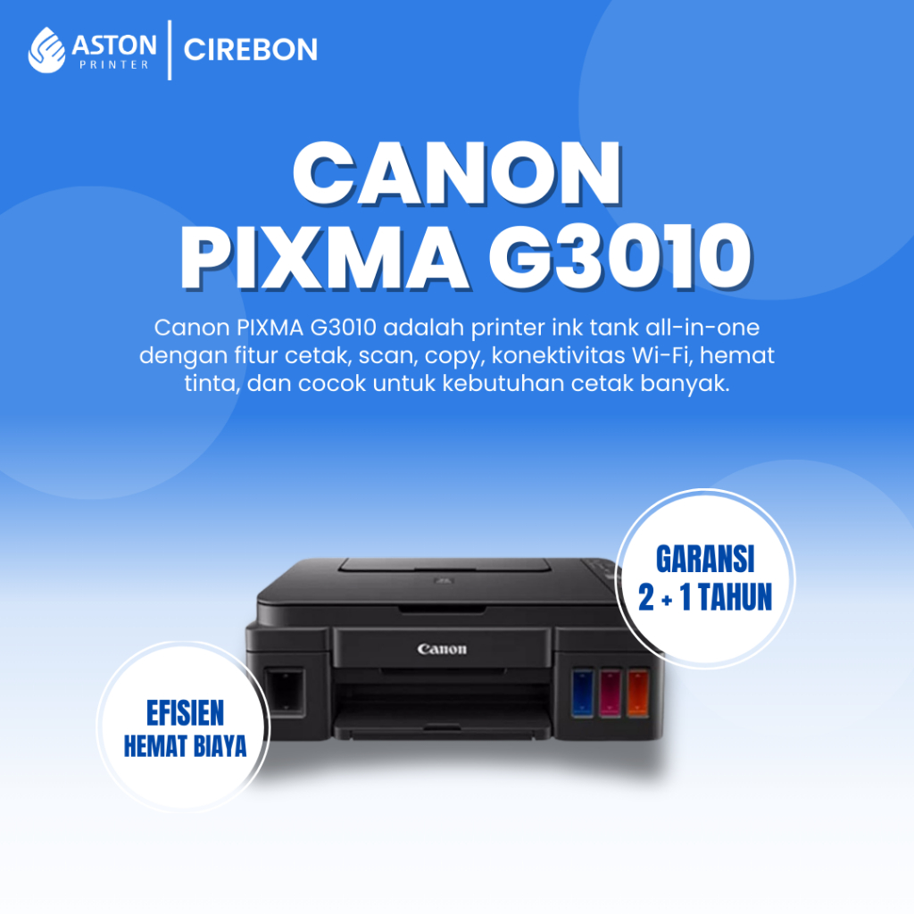 Jual Printer Canon PIXMA G3010 - Printer All-in-One Wireless | Shopee ...