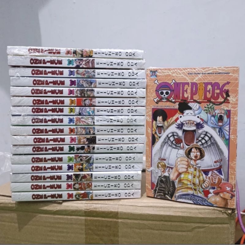 Jual komik wanpis 1-17 segel | Shopee Indonesia