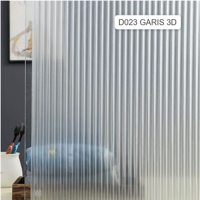 Jual HS - D023 GARIS 3D STIKER KACA | SANBLAST STICKER KACA | STIKER ...