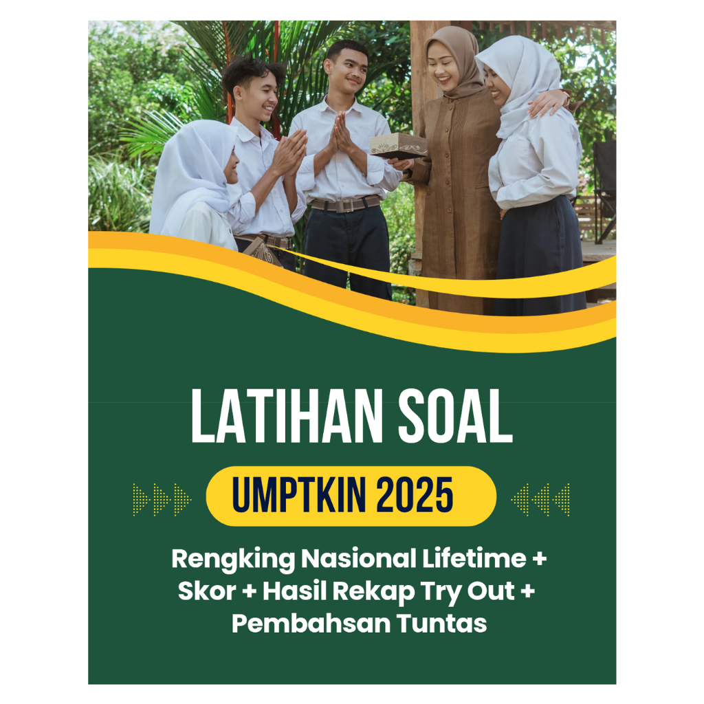 Jual LATIHAN SOAL UMPTKIN 2025 ONLINE, BISA LANGSUNG DIPELAJARI HARI ...