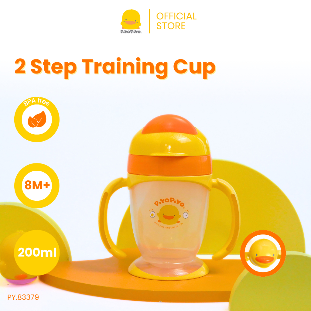 Jual Piyo Piyo 2-Step Training Cup | Duck Billed Style | Training Cup Bayi 5 Bulan | Shopee ...