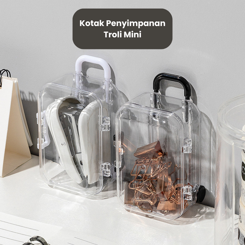 Jual Koper Mini Plastik Transparan Kotak Penyimpanan Perhiasan ...
