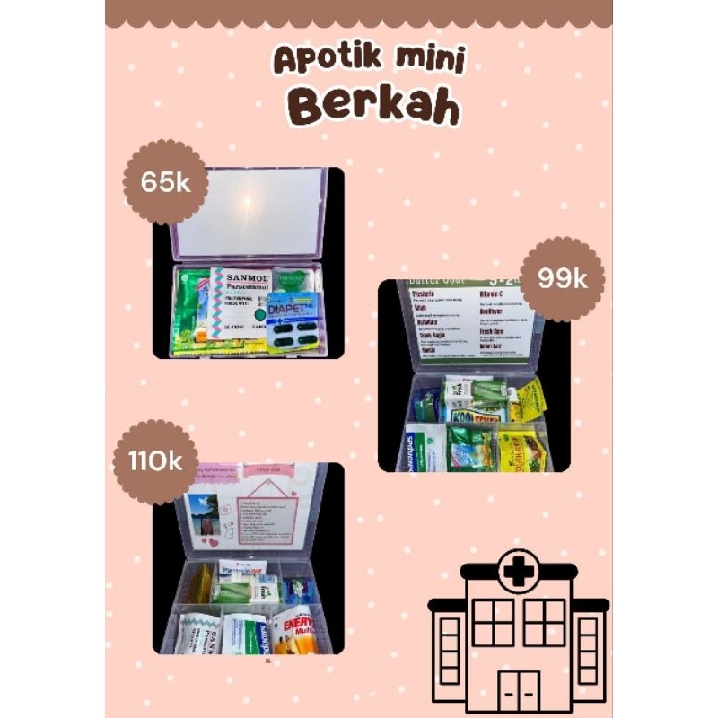 Jual PAKET APOTIK MINI CUSTOM GIFTS BOX (BACA DESKRIPSI) | Shopee Indonesia