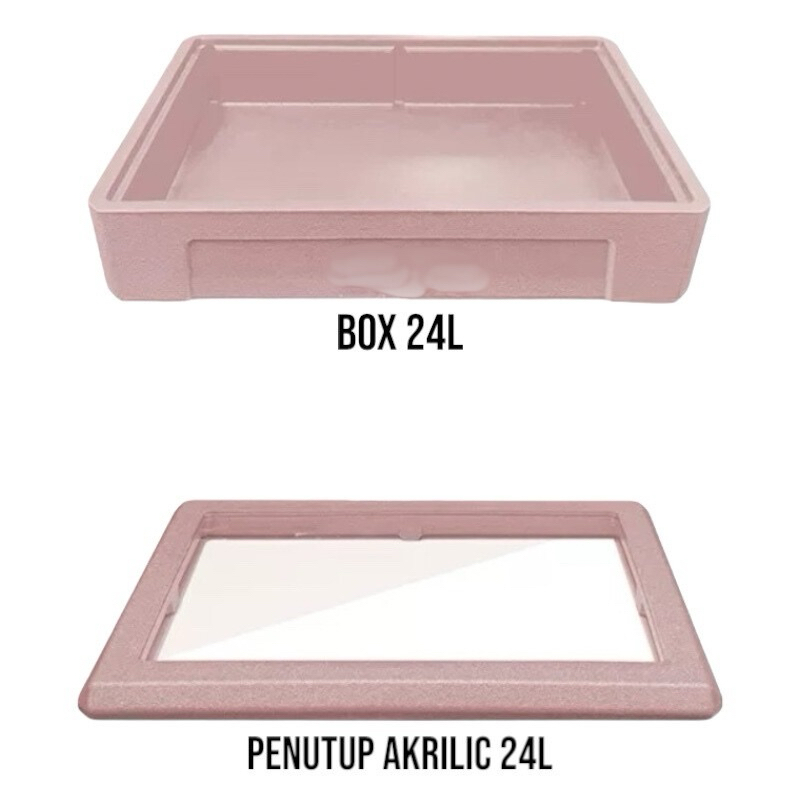 Jual KONTAINER 24L | KONTAINER USAHA | BOX DESSERT | BOX TIRAMISU SEDOK ...