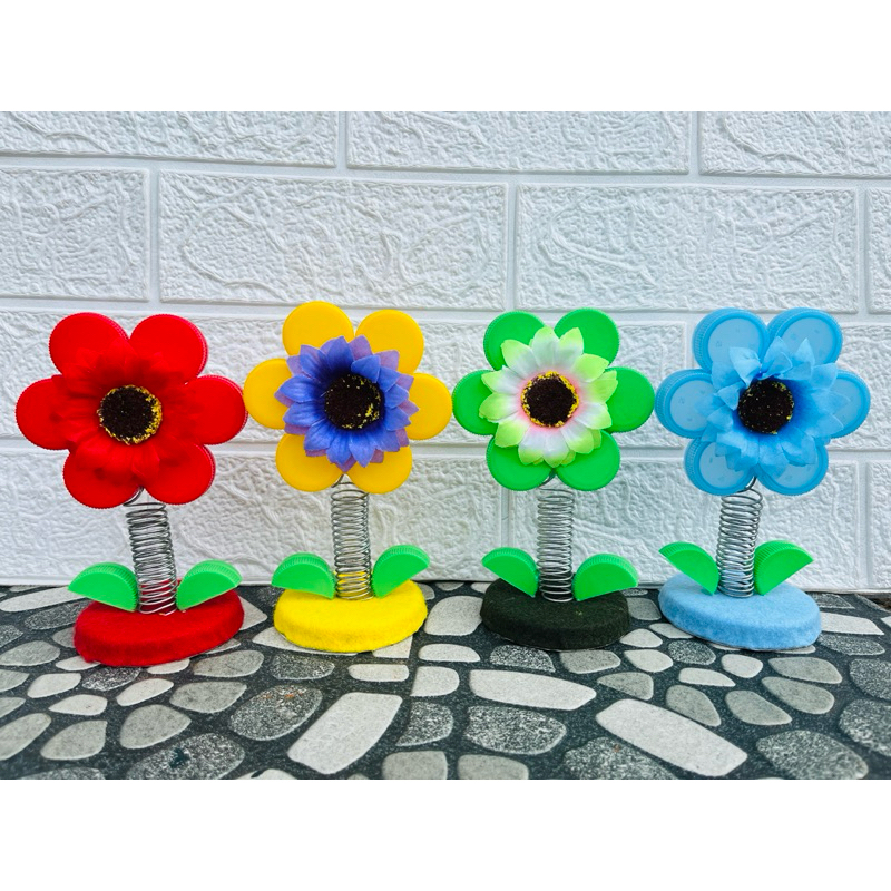 Jual prakarya daur ulang tutup botol dan tutup kaleng/kerajinan daur ...