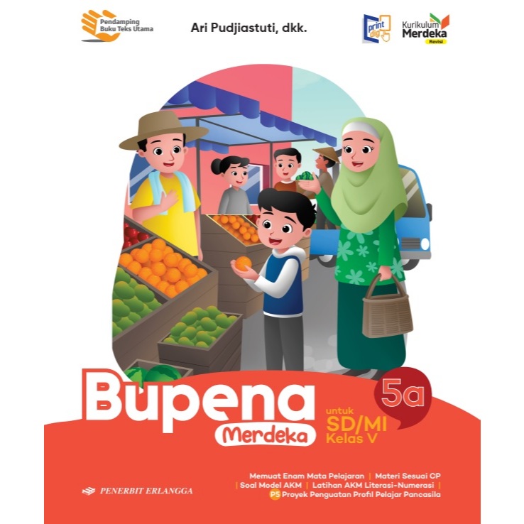 Jual ERLANGGA REVISI - BUPENA MERDEKA SD/MI JL.5A/KM REVISI | Shopee ...