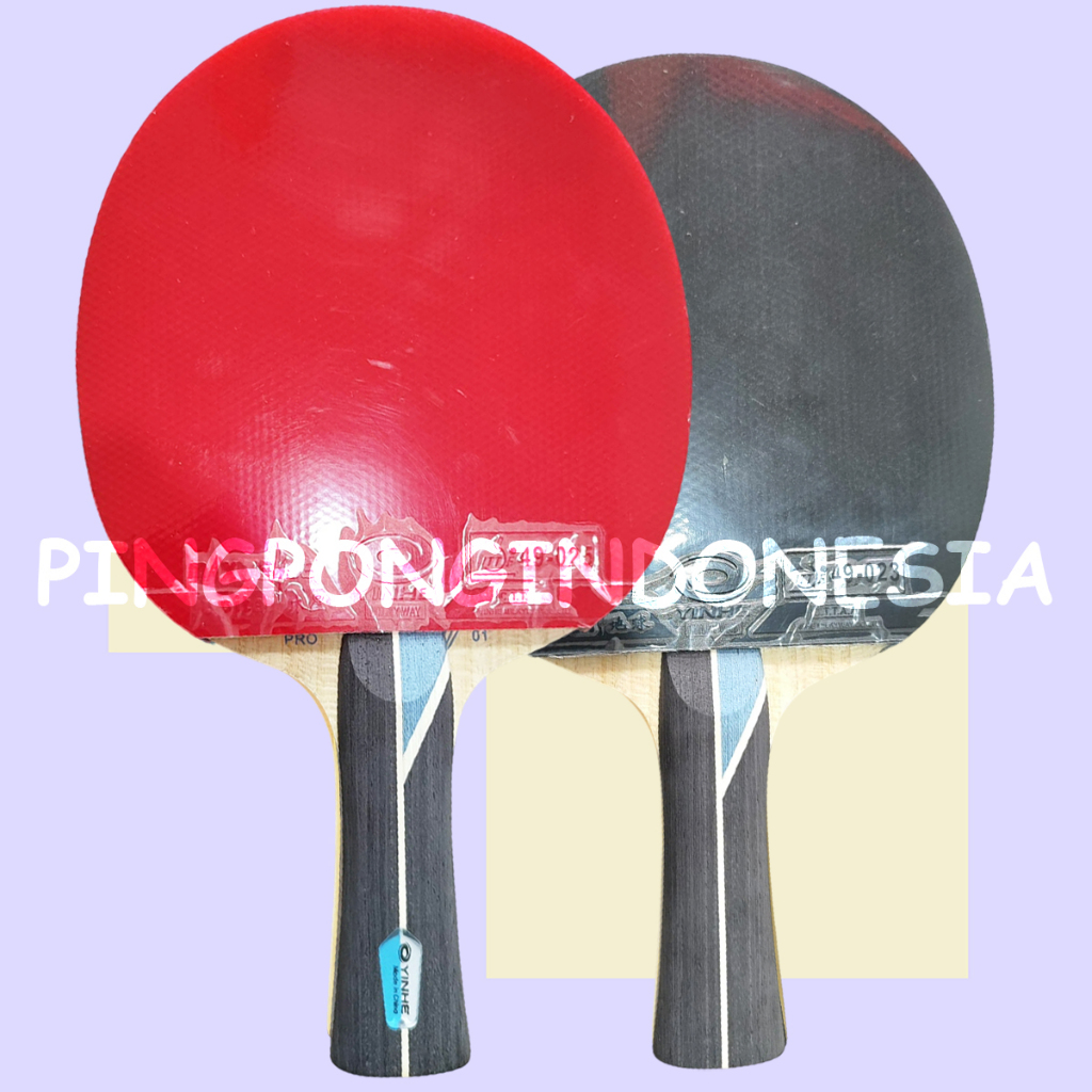Jual Paket Yinhe Pro 01 ALC - Set Rakitan Pingpong Tenis Meja Pro01 01 Pro Set Blade Kayu ...
