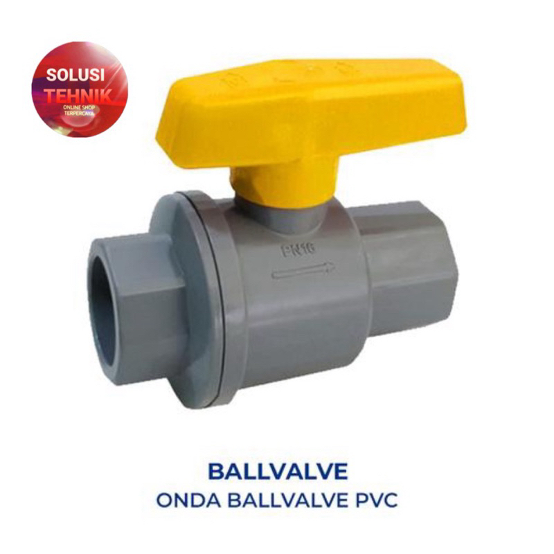 Jual Stop Kran PVC 3/4" onda Ball valve | Shopee Indonesia
