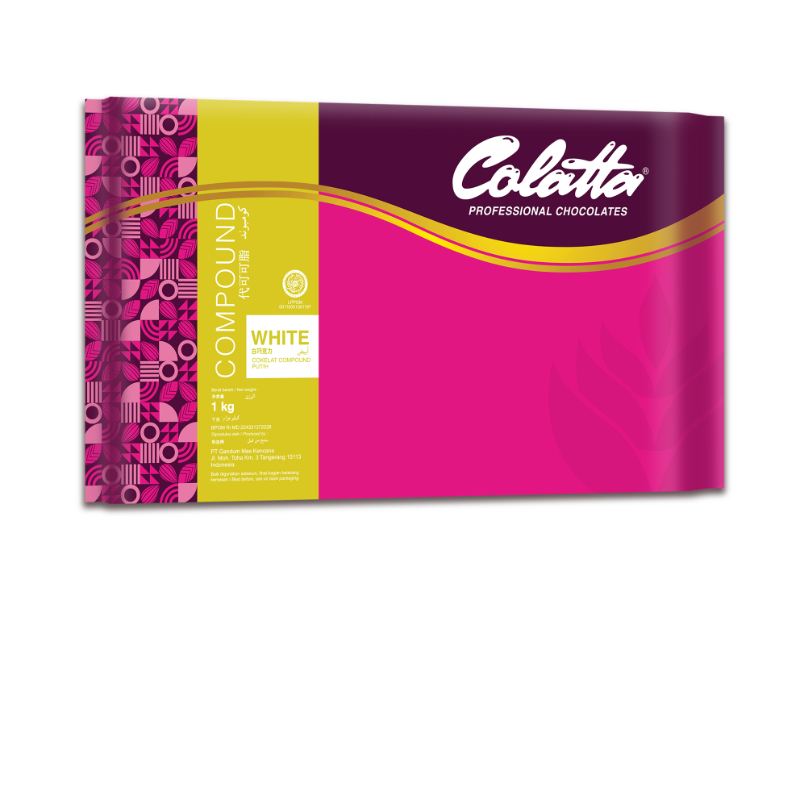 Jual COLLATA Chocolate Compound White 1 kg | Shopee Indonesia