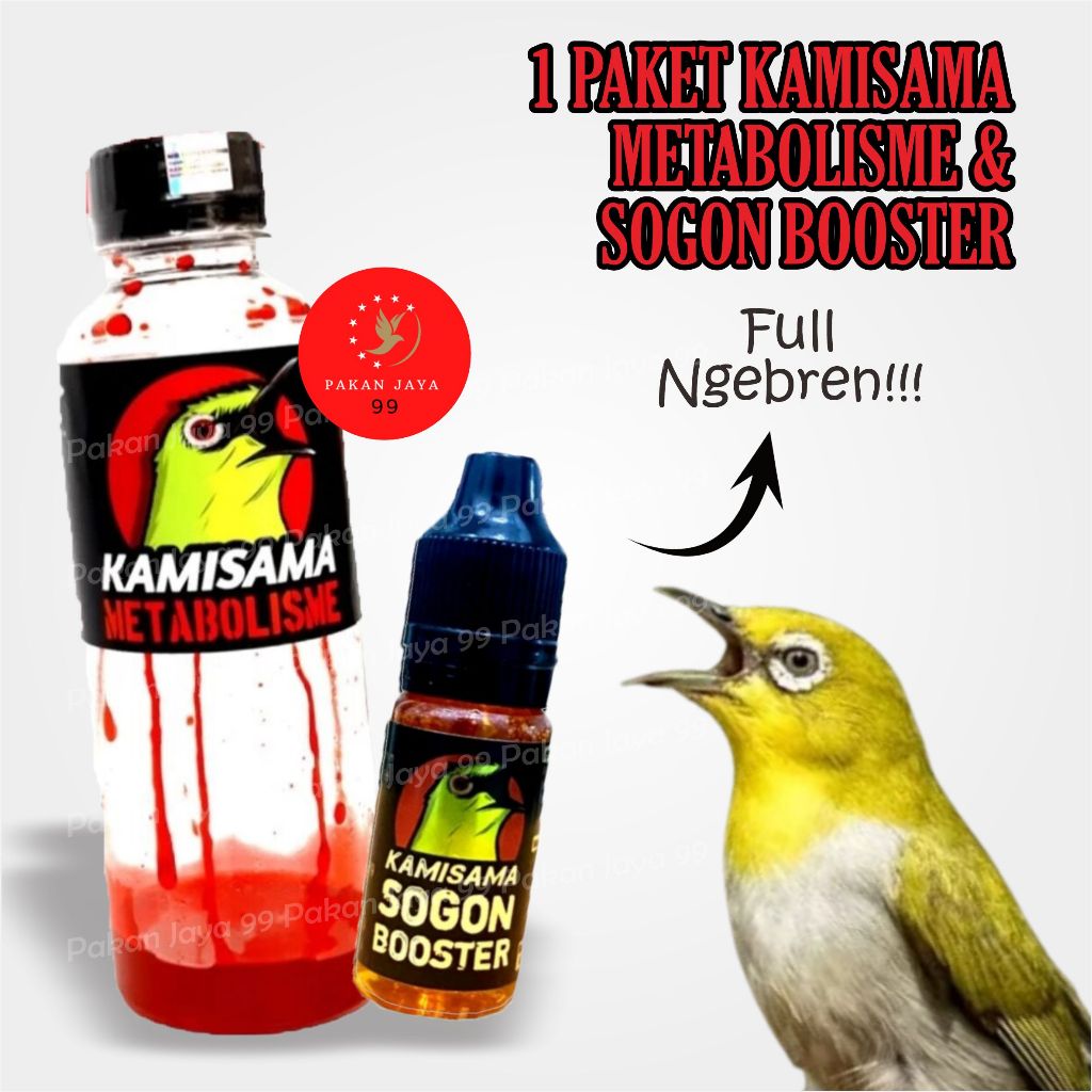 Jual READY 1 PAKET KAMISAMA METABOLISME DEXTRO DAN SOGON BOOSTER VITAMIN BURUNG SOGON KOLIBRI ...
