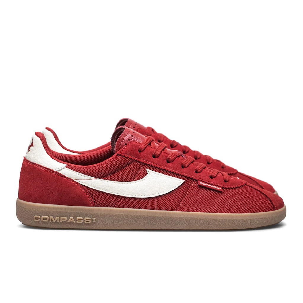 Jual Sepatu Compass Tribune Red Gum | Shopee Indonesia