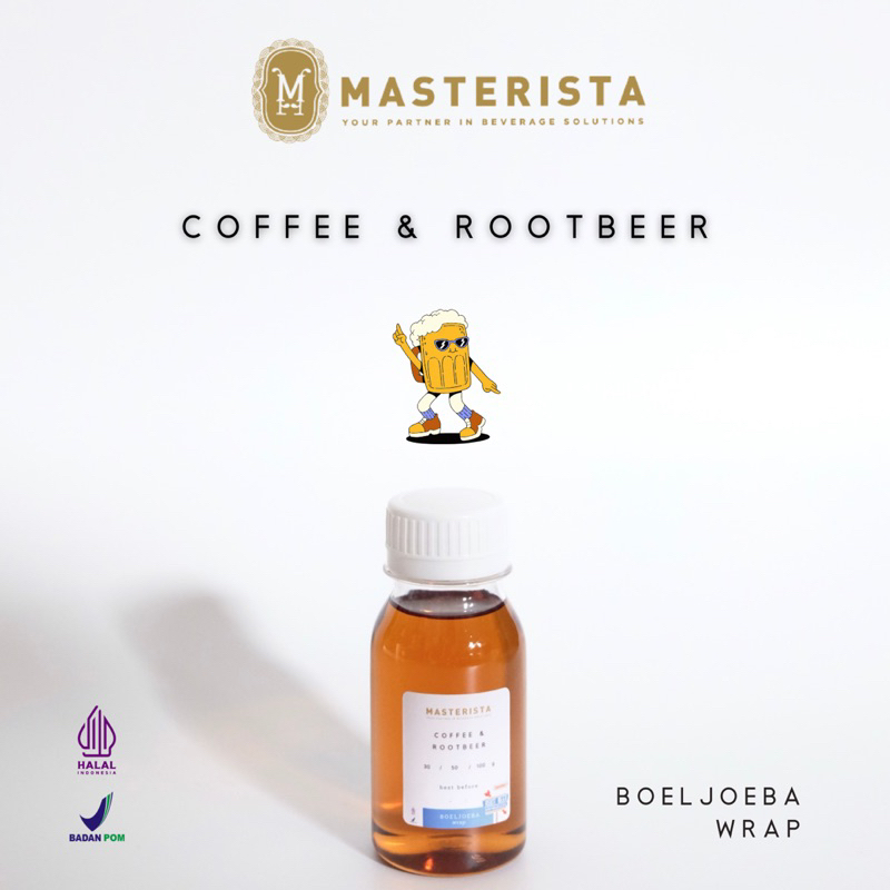 Jual Masterista Coffee & Rootbeer Syrup Repack [30, 50, 100] g | Shopee ...