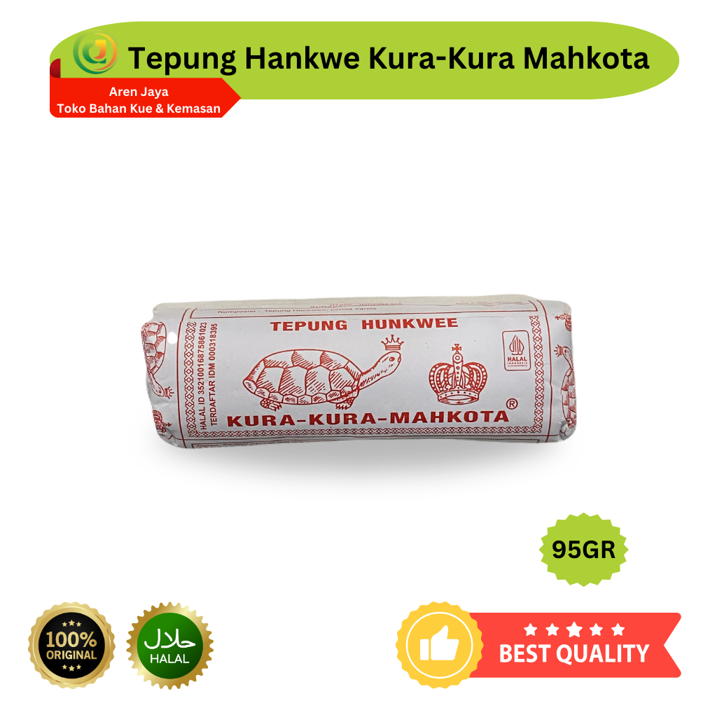 Jual Tepung Hunkwe Putih Cap Kura Kura Mahkota 95 Gram Original ...