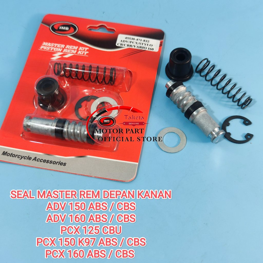 Jual SEAL MASTER REM DEPAN KANAN ADV 150 / ADV 160 / PCX 125 / PCX 150 ...