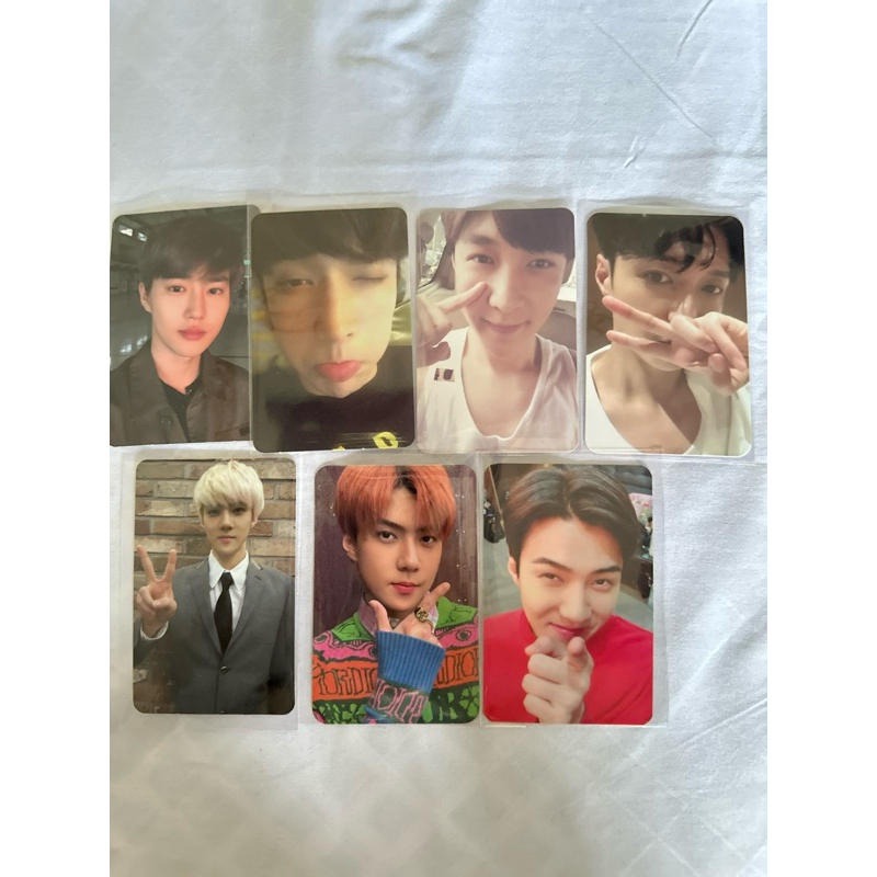Jual EXO SUHO LAY SEHUN OFFICIAL PHOTOCARD | Shopee Indonesia